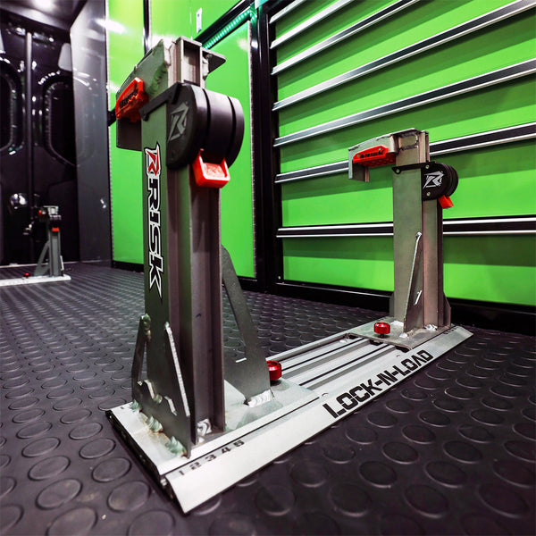 Risk Racing's Lock-N-Load PRO - Strapless Moto Transport System - Risk ...